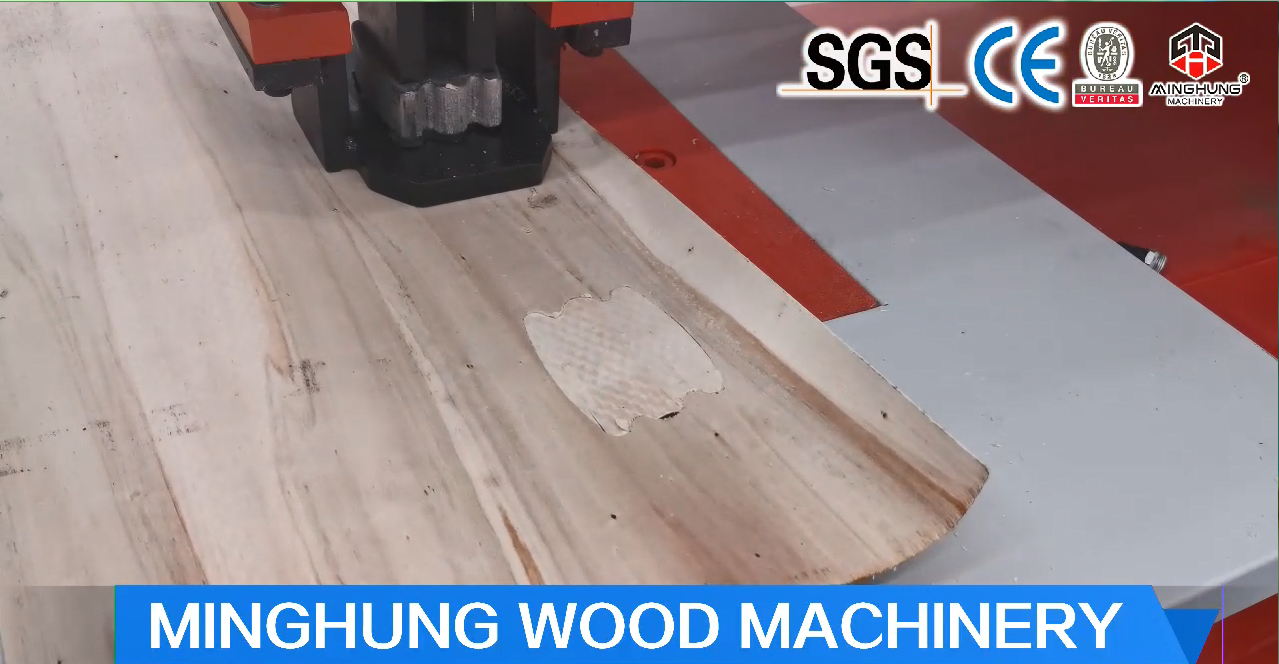 What is Veneer patching machine for repair veneer surface knots ...