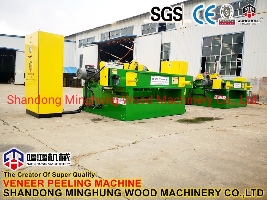 Veneer Production Veneer Peeling Machine for Poplar Peeled Veneer Sheet