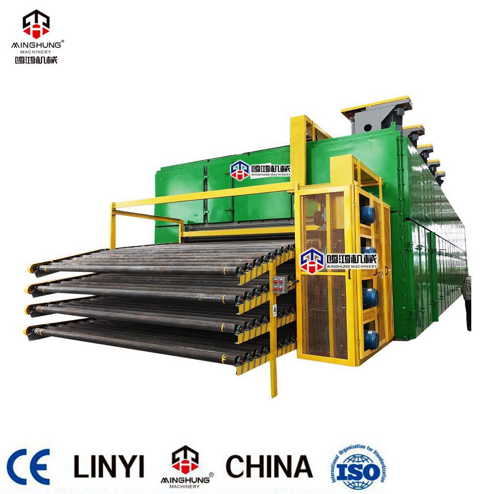Two Floors Roller Type Veneer Dryer Machine