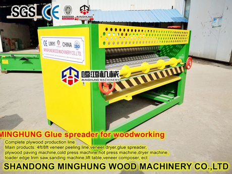 Plywood Spreader Machine with Big Roller Diameter
