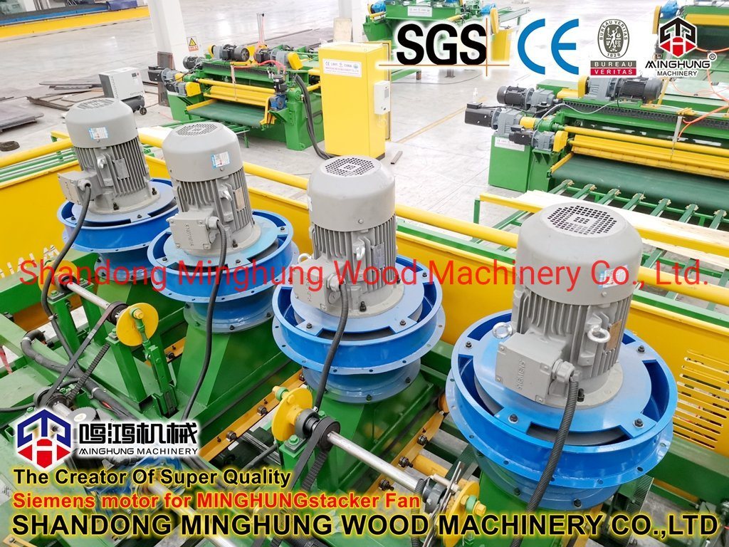 Stacker for Automatic Sorting Wood Veneer