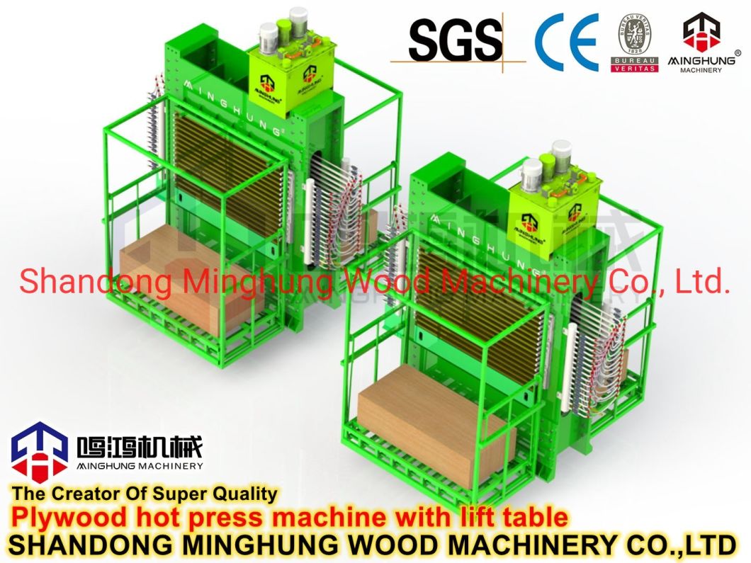 Film Plywood Lamination Hot Pressing Machine