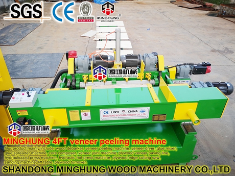 Spindleless Wood Veneer Peeling Machine for Plywood Machine
