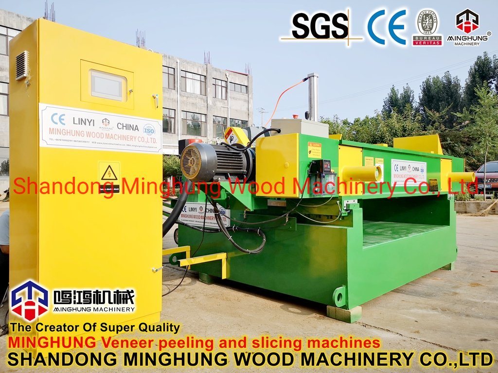 Rotary Bark Peeling Machine for Furniture and Plywood Veneer Manufacturing