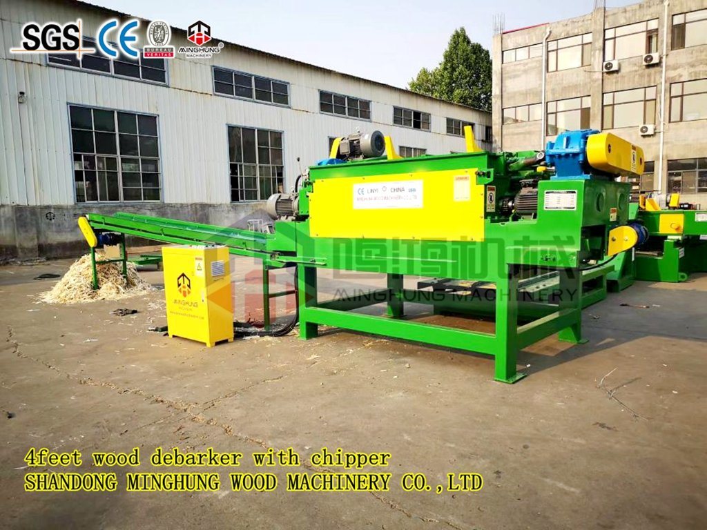 Rotary Wood Log Debarker Machine Tree Debarking Machine