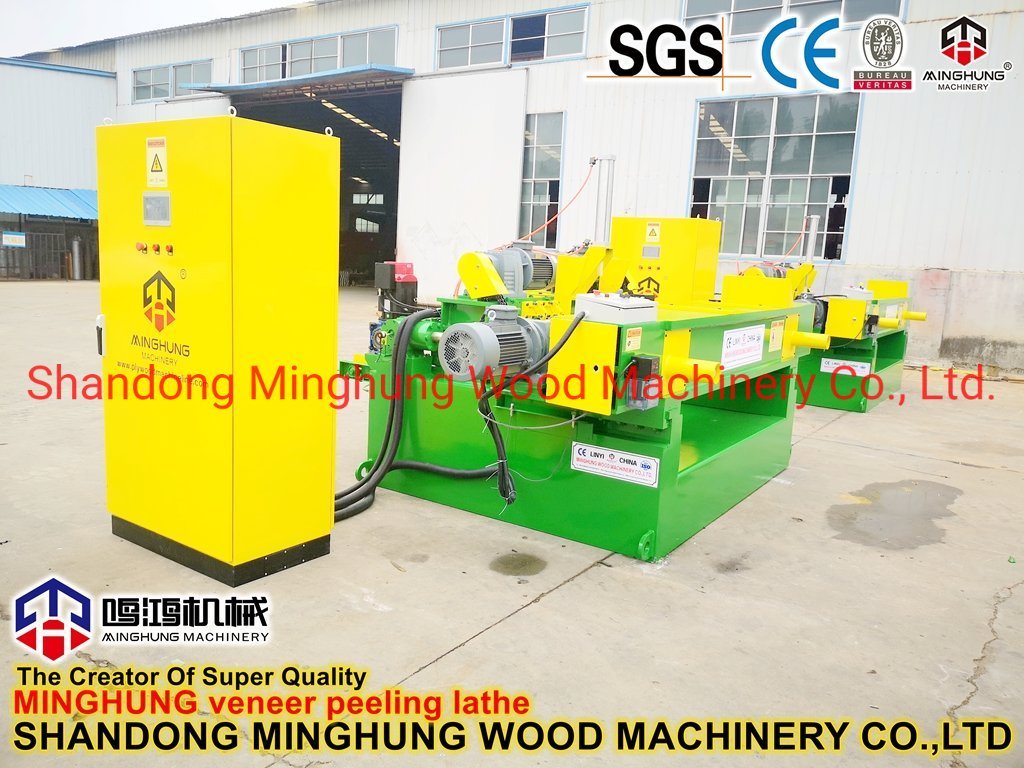Veneer Production Veneer Peeling Machine for Poplar Peeled Veneer Sheet