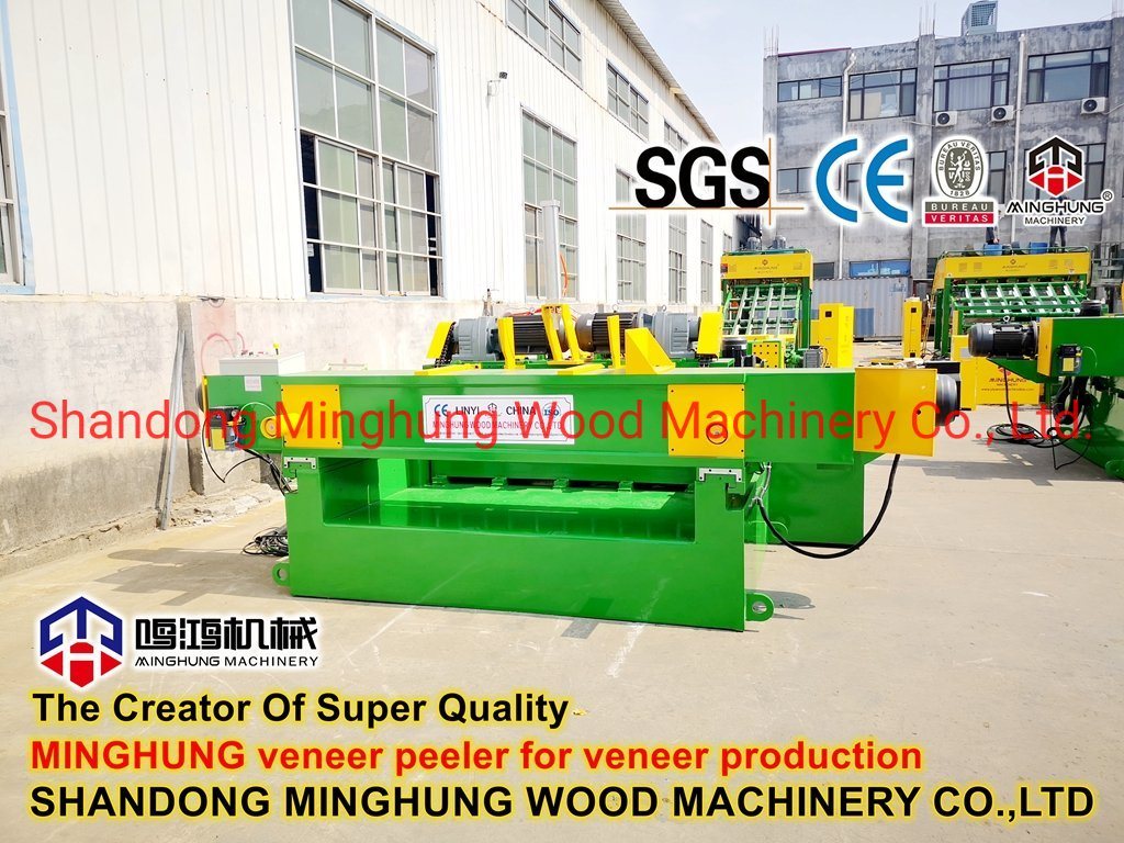 Wood Log Processing Machine Veneer Core Peeling Cutting Machine