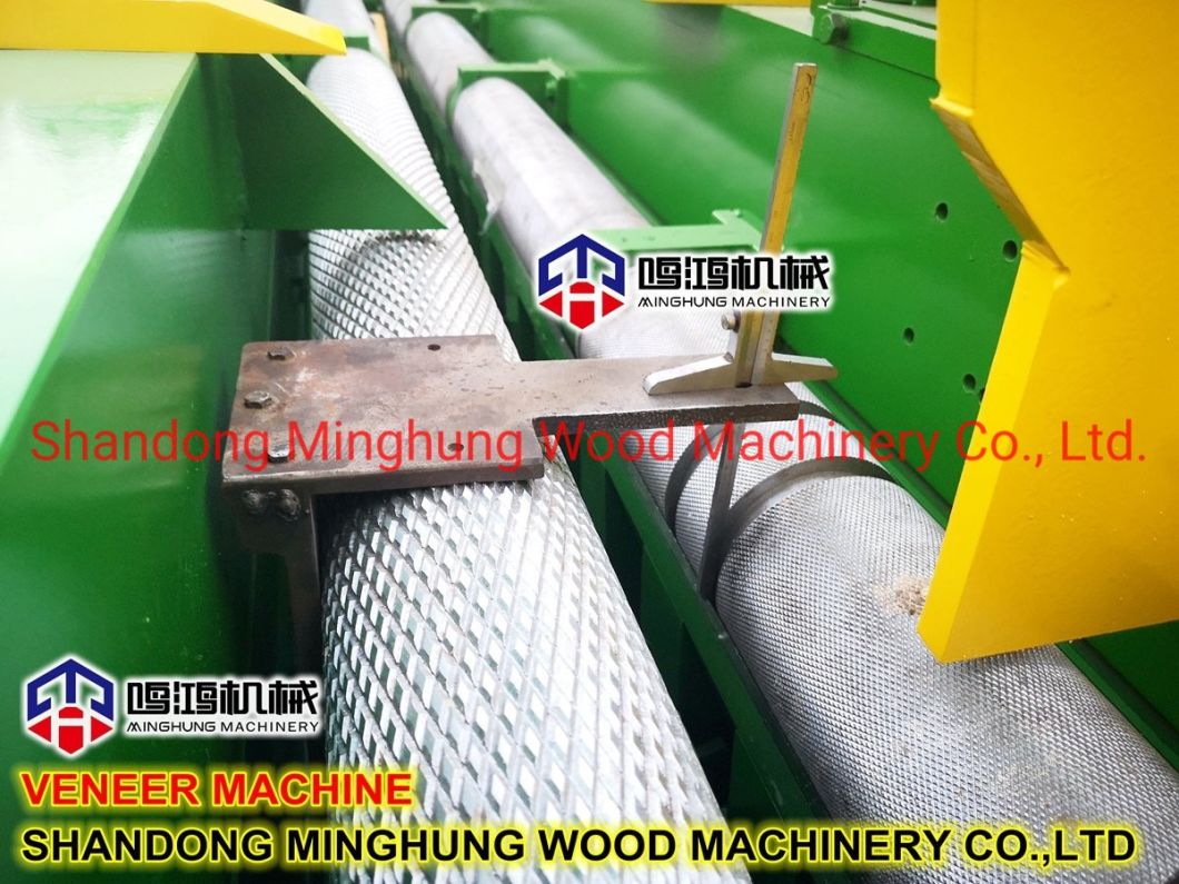 Rotary Peeling Lathe for Peeling Hardwood Birch Veneer Core Plywood